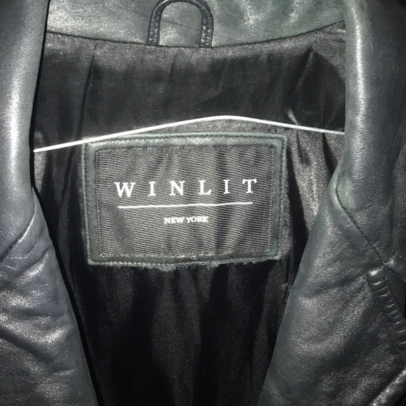 Winlit | Jackets & Coats | Vintage Winlit New York Leather Jacket ...